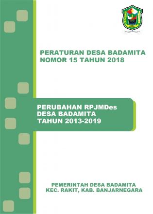 RPJMDesa Perubahan Website Resmi Desa Badamita